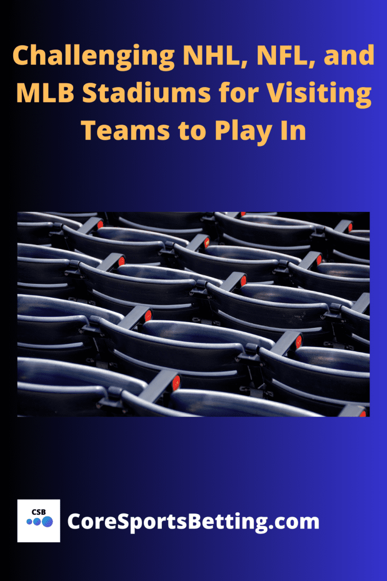 difficult stadiums for away teams- Core Sports Betting