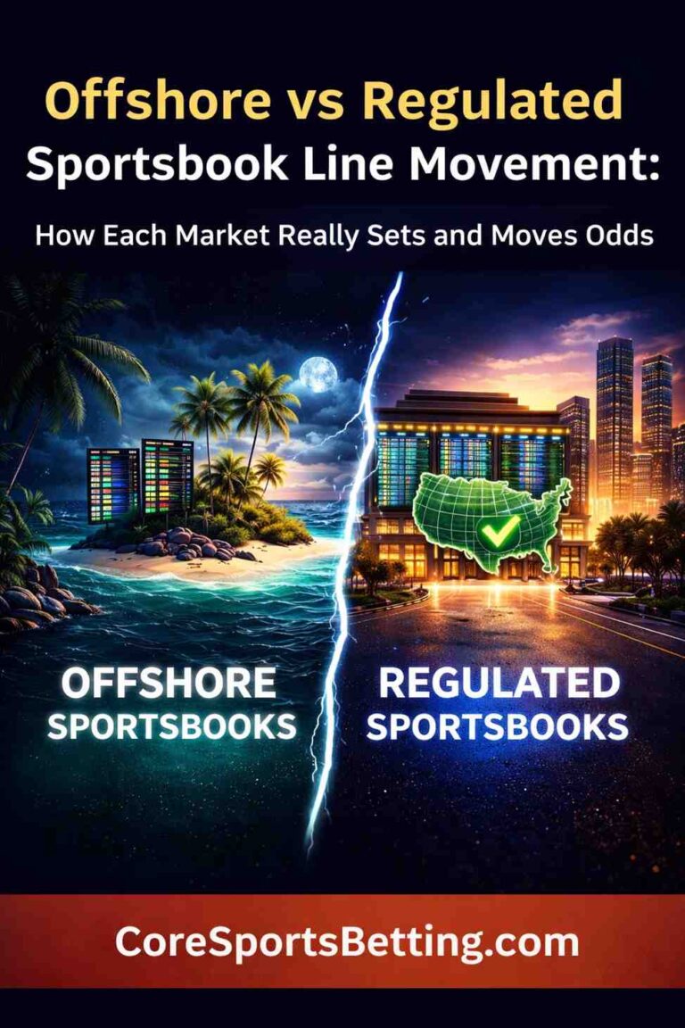 Offshore vs Regulated Sportsbook Line Movement - Core Sports Betting