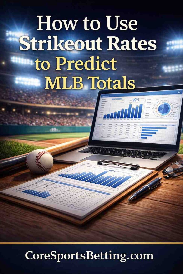 How to Use Strikeout Rates to Predict MLB Totals - Core Sports Betting
